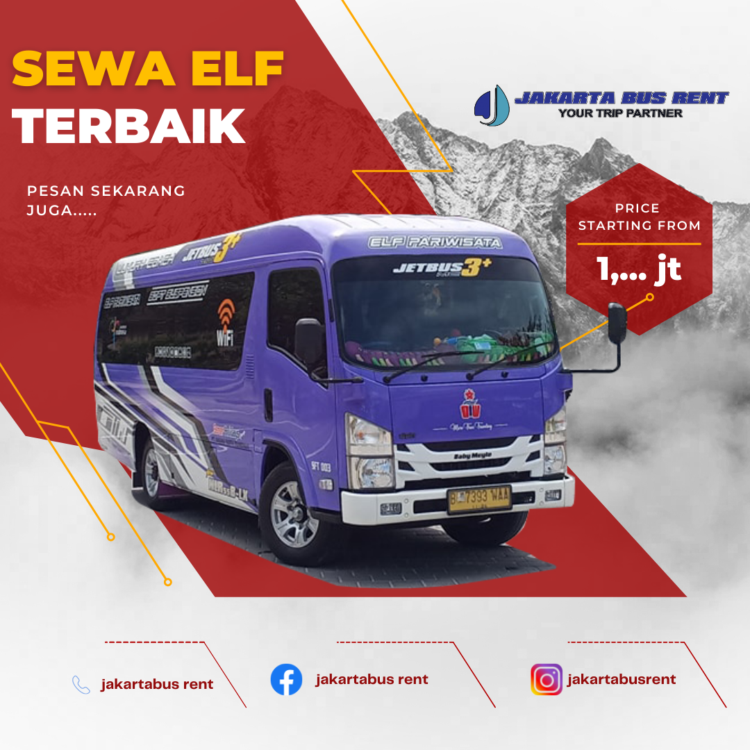 Jakarta Bus Rent - Elf